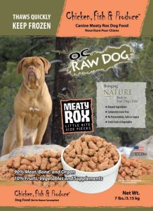 RECALL ALERT: OC Raw Dog Frozen Chicken, Fish, & Produce Dog Food - The ...